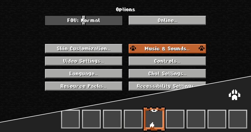 Clear Fox GUI Minecraft Texture Pack