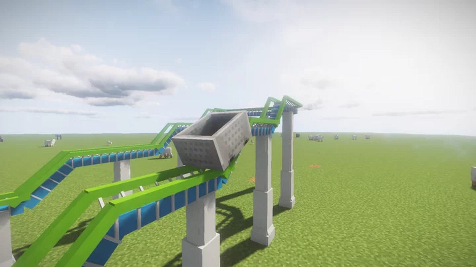 Roller Coaster Minecraft Texture Pack
