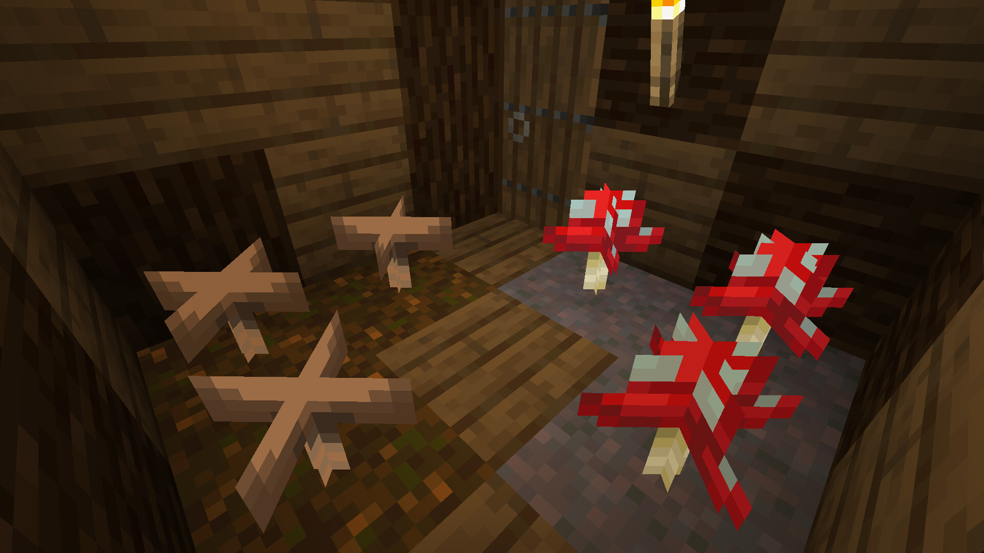 Nether-like mushrooms Minecraft Texture Pack