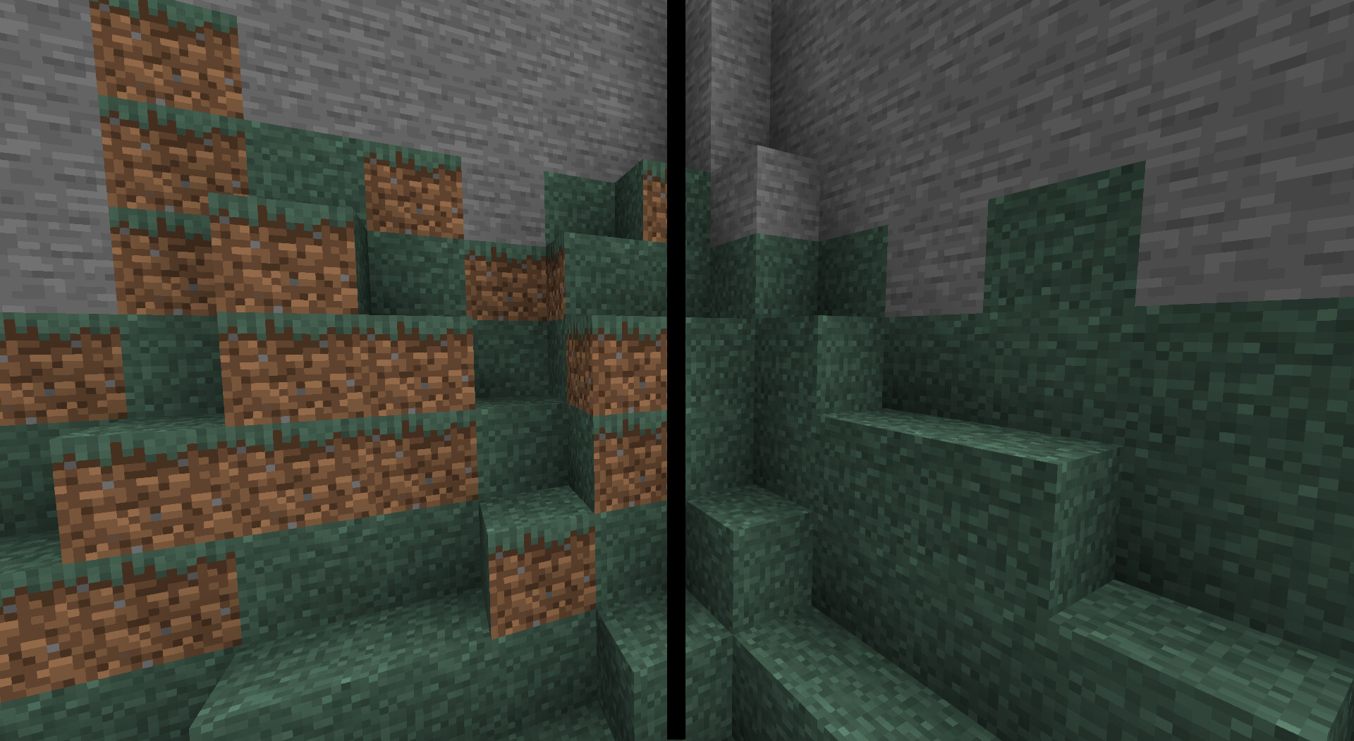 Infina's Improved Grass Overlays (optifine) Minecraft Texture Pack