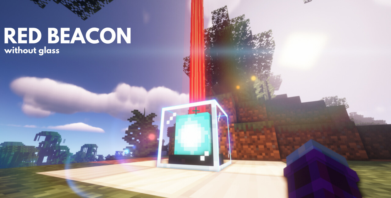 REDbeacon V1 (without glass) Minecraft Texture Pack