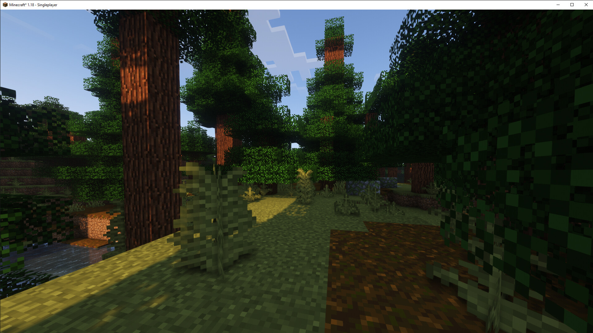 Redwood Forest Minecraft Texture Pack