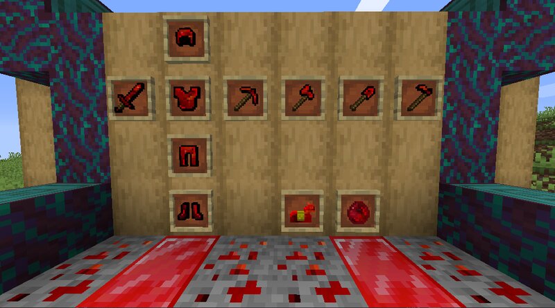 Red Diamonds! Minecraft Texture Pack