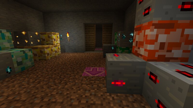 Animated Emissive Ores For Optifine 116 Minecraft Texture Pack 