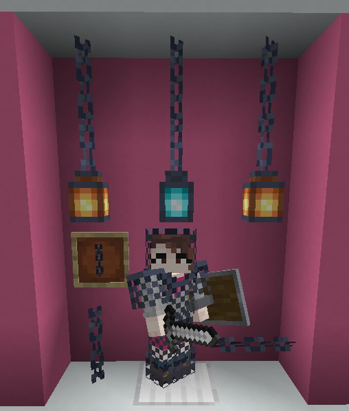Consistent Chains + No Shoulder Guards - Java Edition (Ft. NeraW) Minecraft Texture Pack