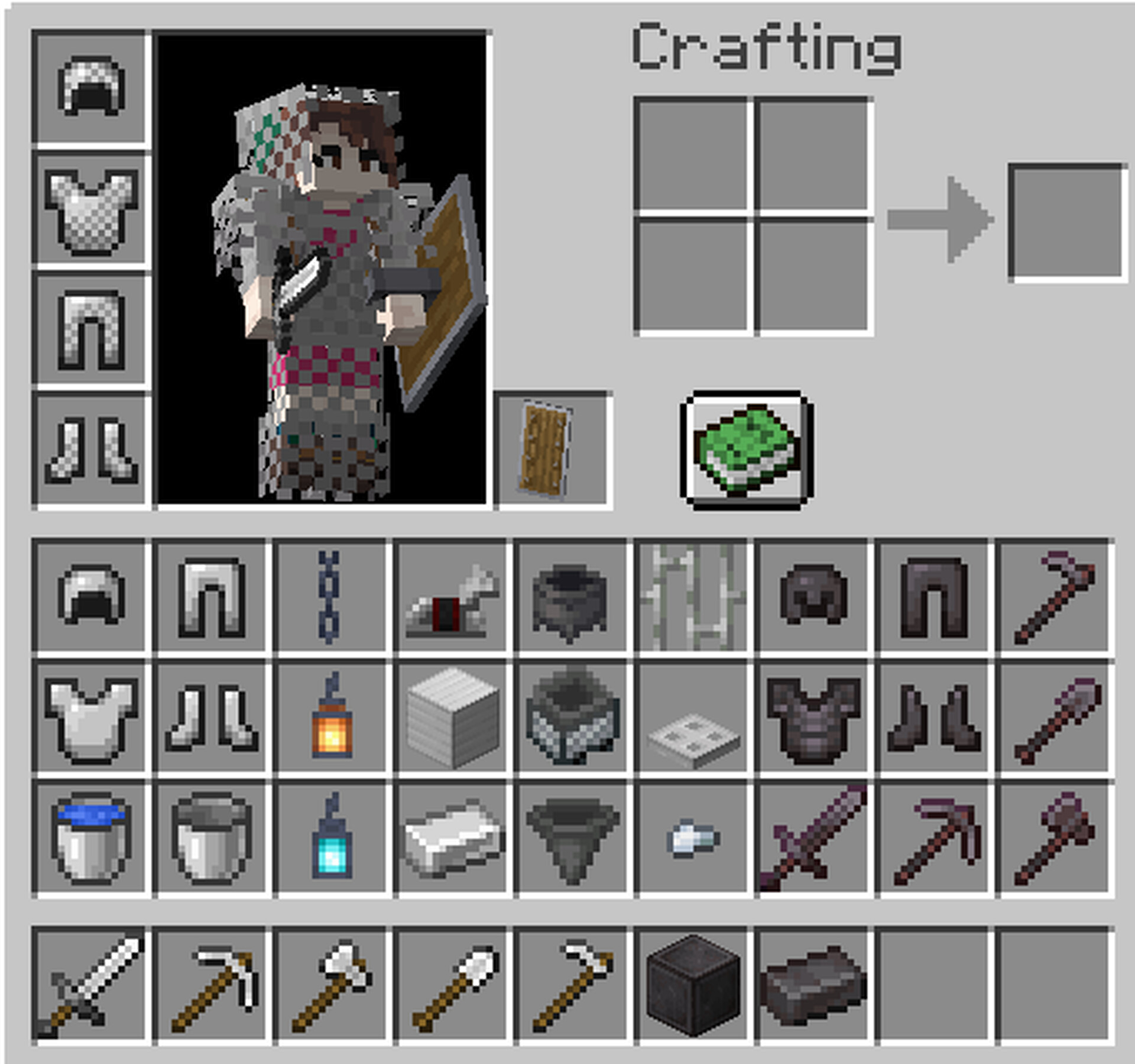 Consistent Chains + No Shoulder Guards - Java Edition (Ft. NeraW) Minecraft Texture Pack