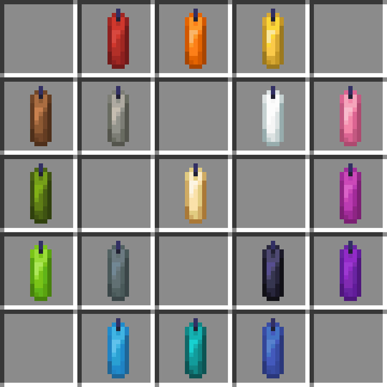 Slim Candle Item Minecraft Texture Pack
