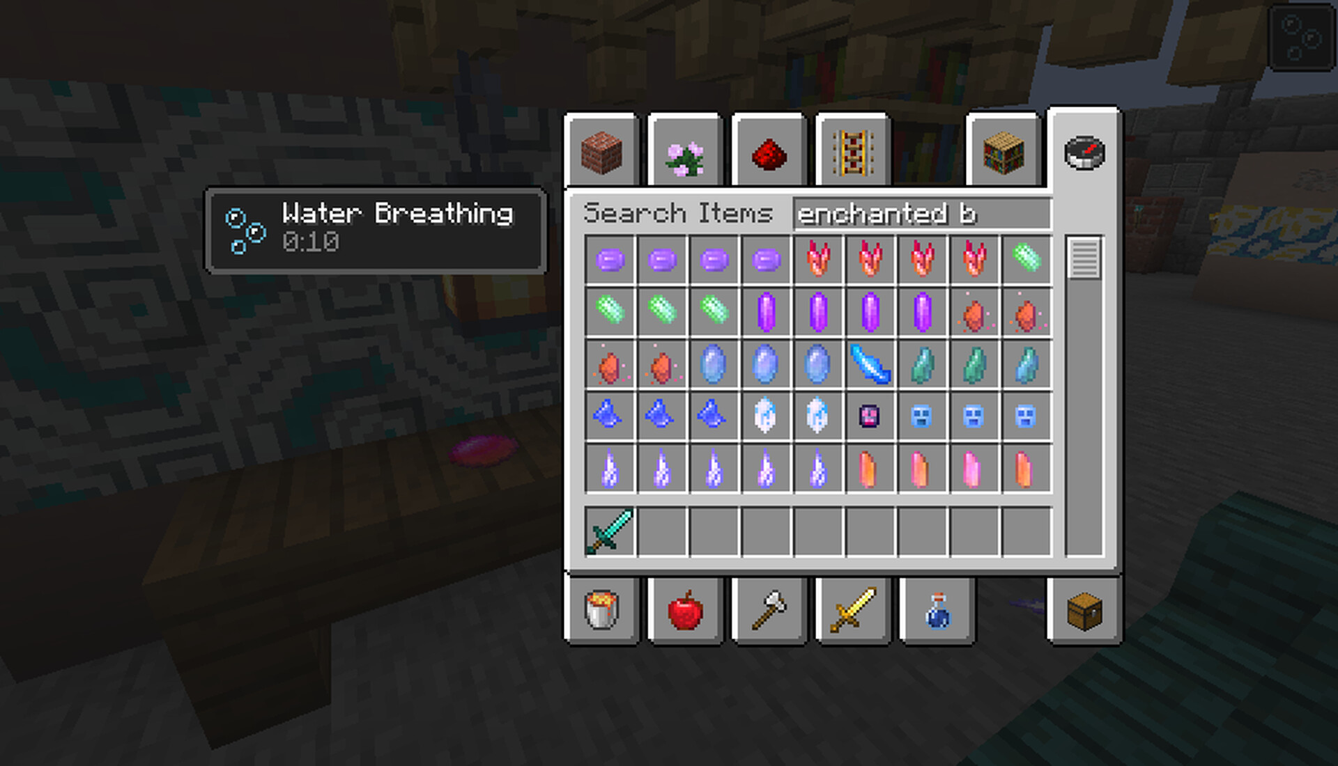 Enchanted gems Minecraft Texture Pack