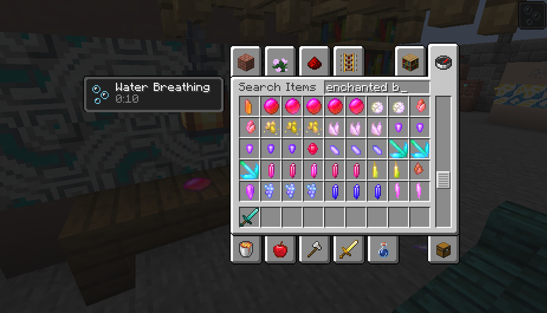 Enchanted gems Minecraft Texture Pack