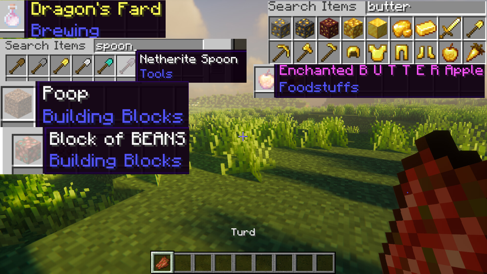 MineCrap : A rename meme pack Minecraft Texture Pack