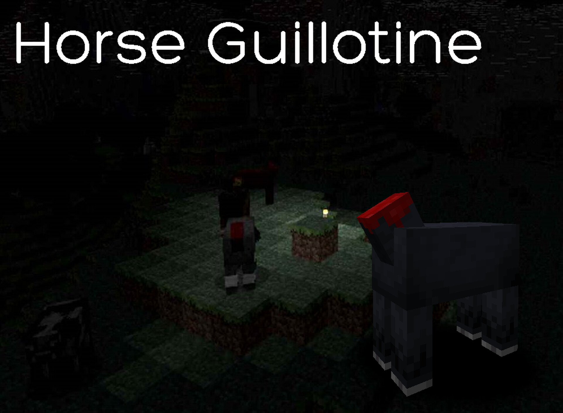 Horse Guillotine Minecraft Texture Pack