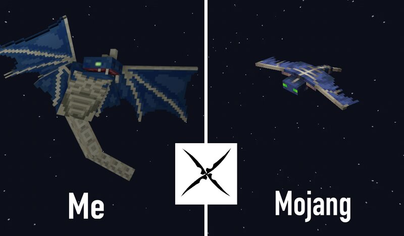 Better phantom model (optifine) Minecraft Texture Pack