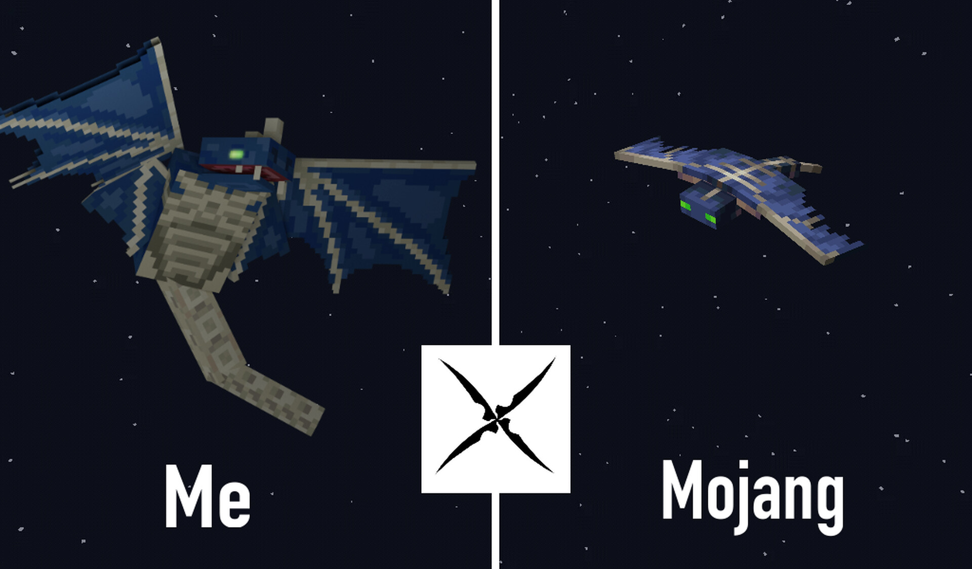 Better phantom model (optifine) Minecraft Texture Pack