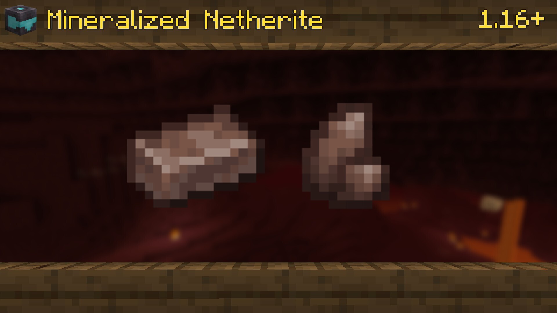 Mineralized Netherite | 1.18+ Minecraft Texture Pack