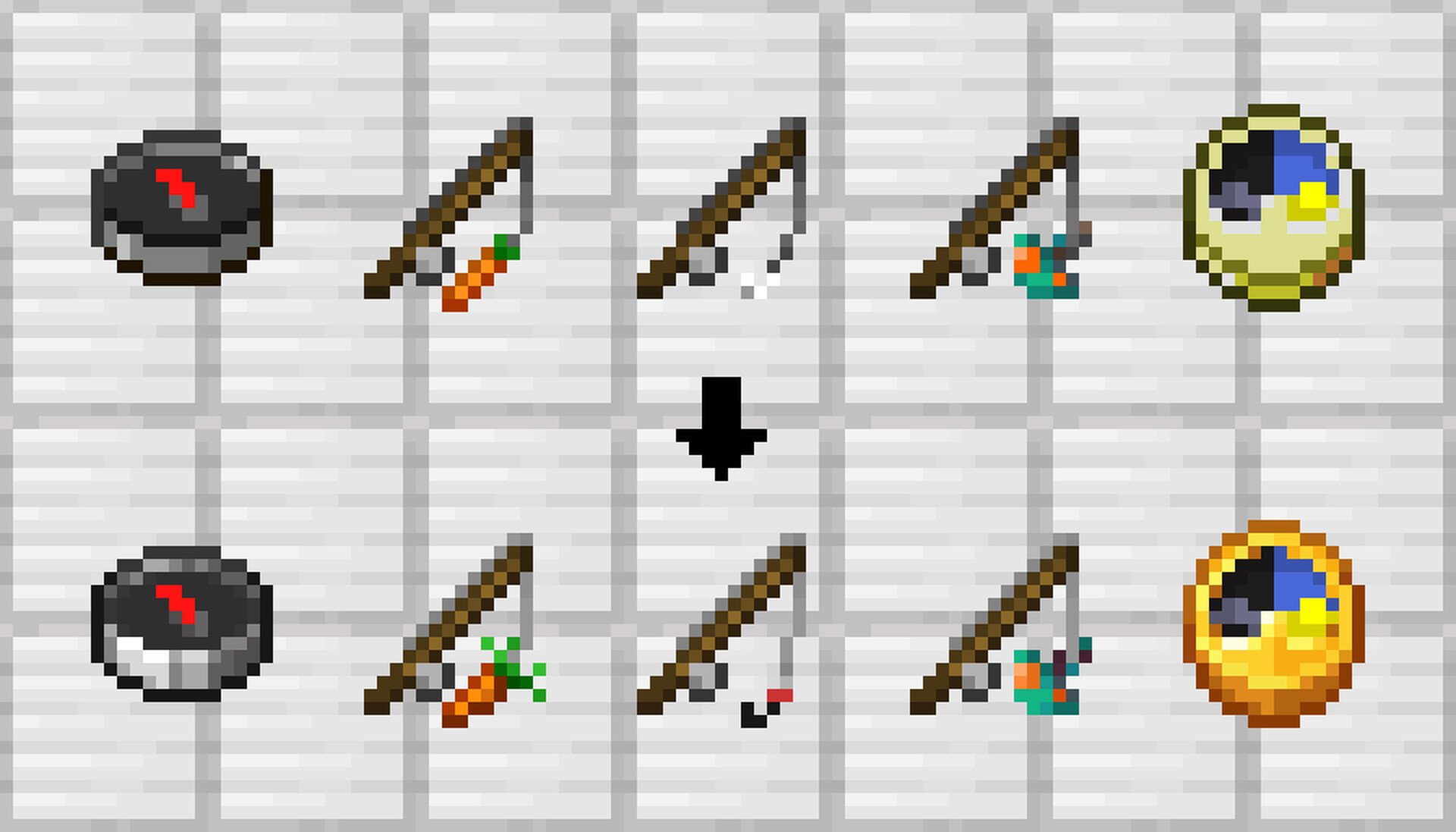 Improved tools & items (1.15.x - 1.17.x) Minecraft Texture Pack