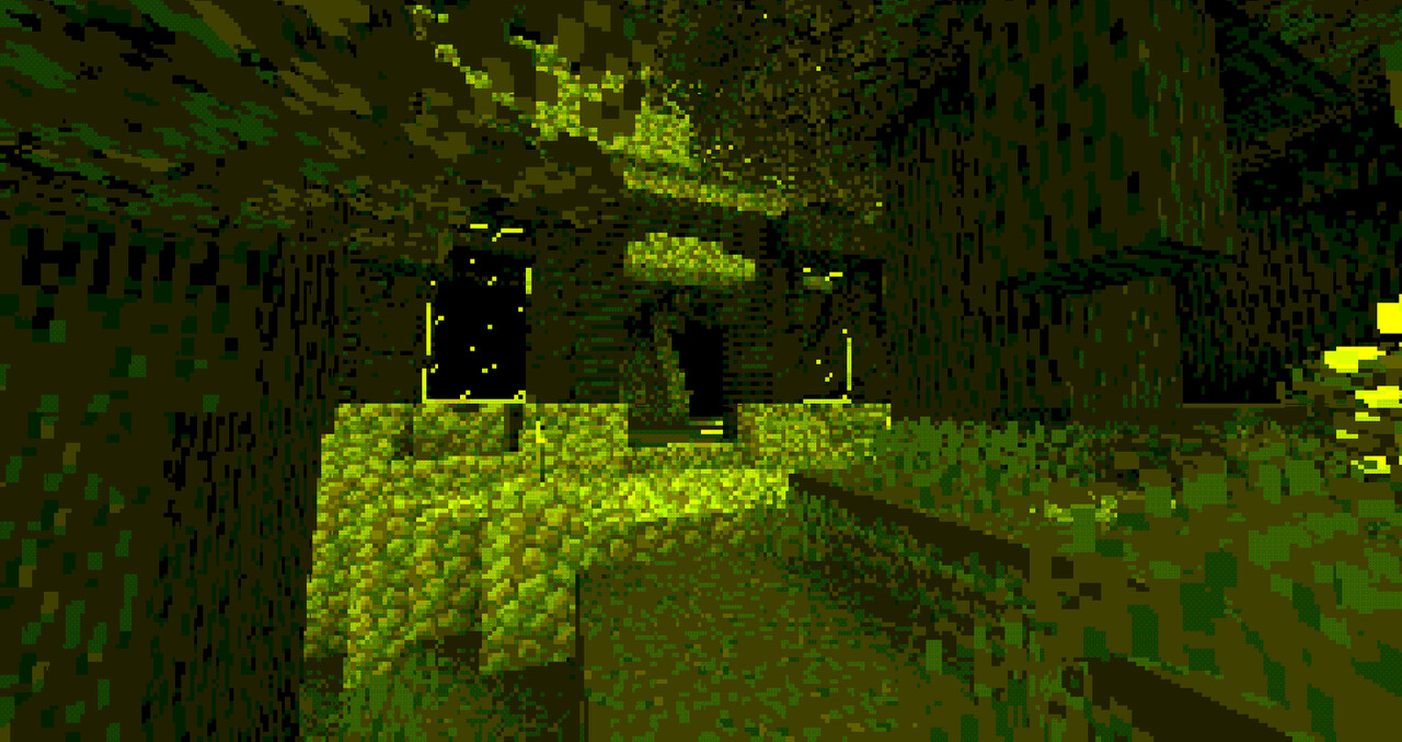 Dot Matrix Craft - A Vanilla Gameboy Shader Resourcepack Minecraft ...