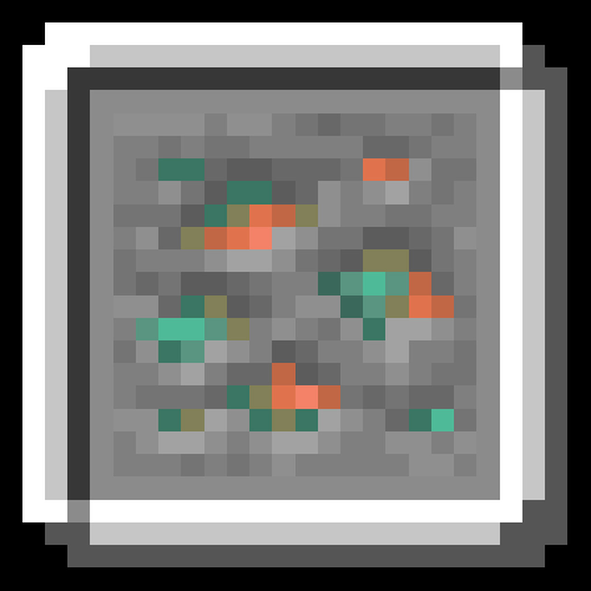 Randomized Copper Minecraft Texture Pack