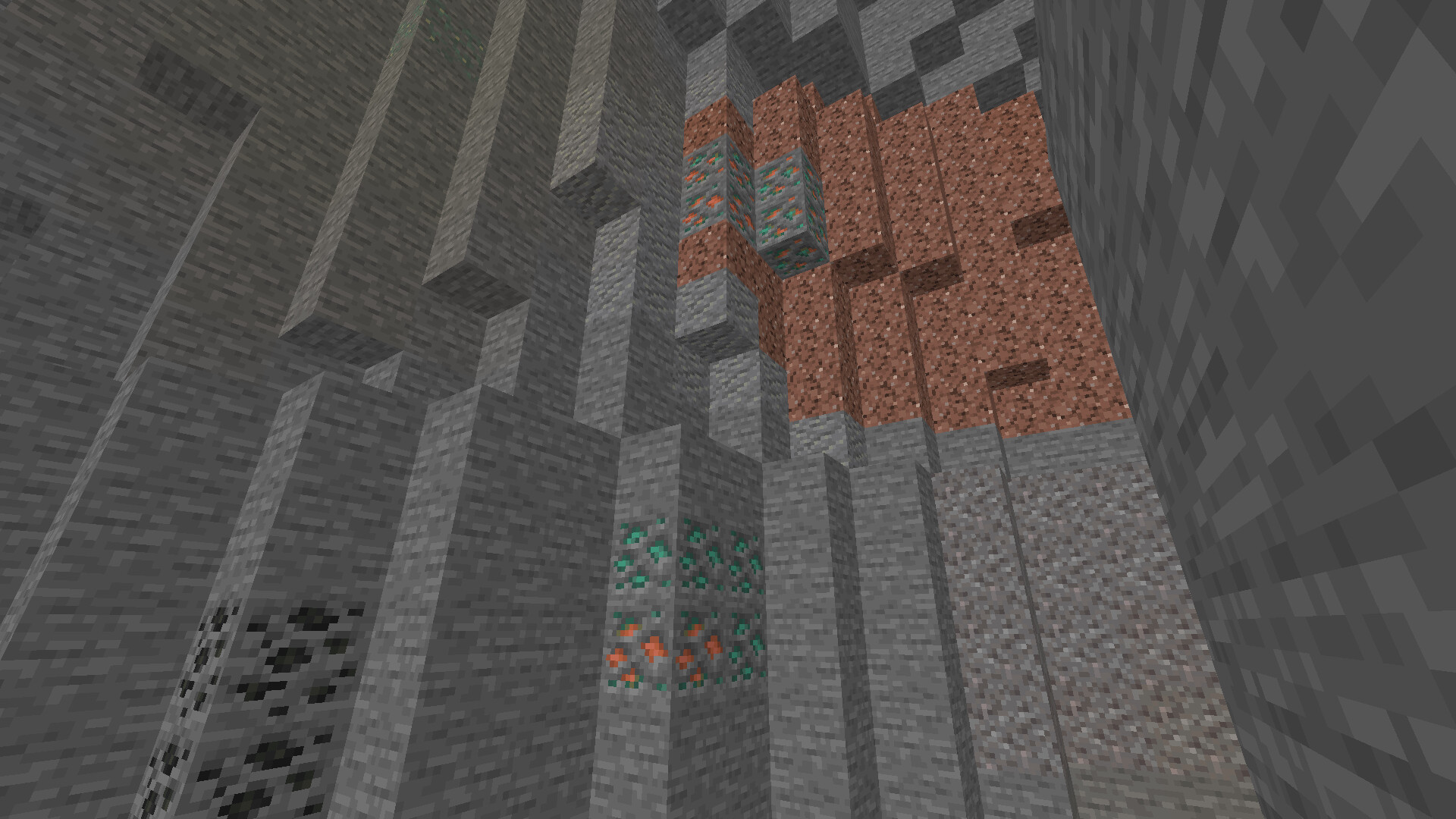 Randomized Copper Minecraft Texture Pack
