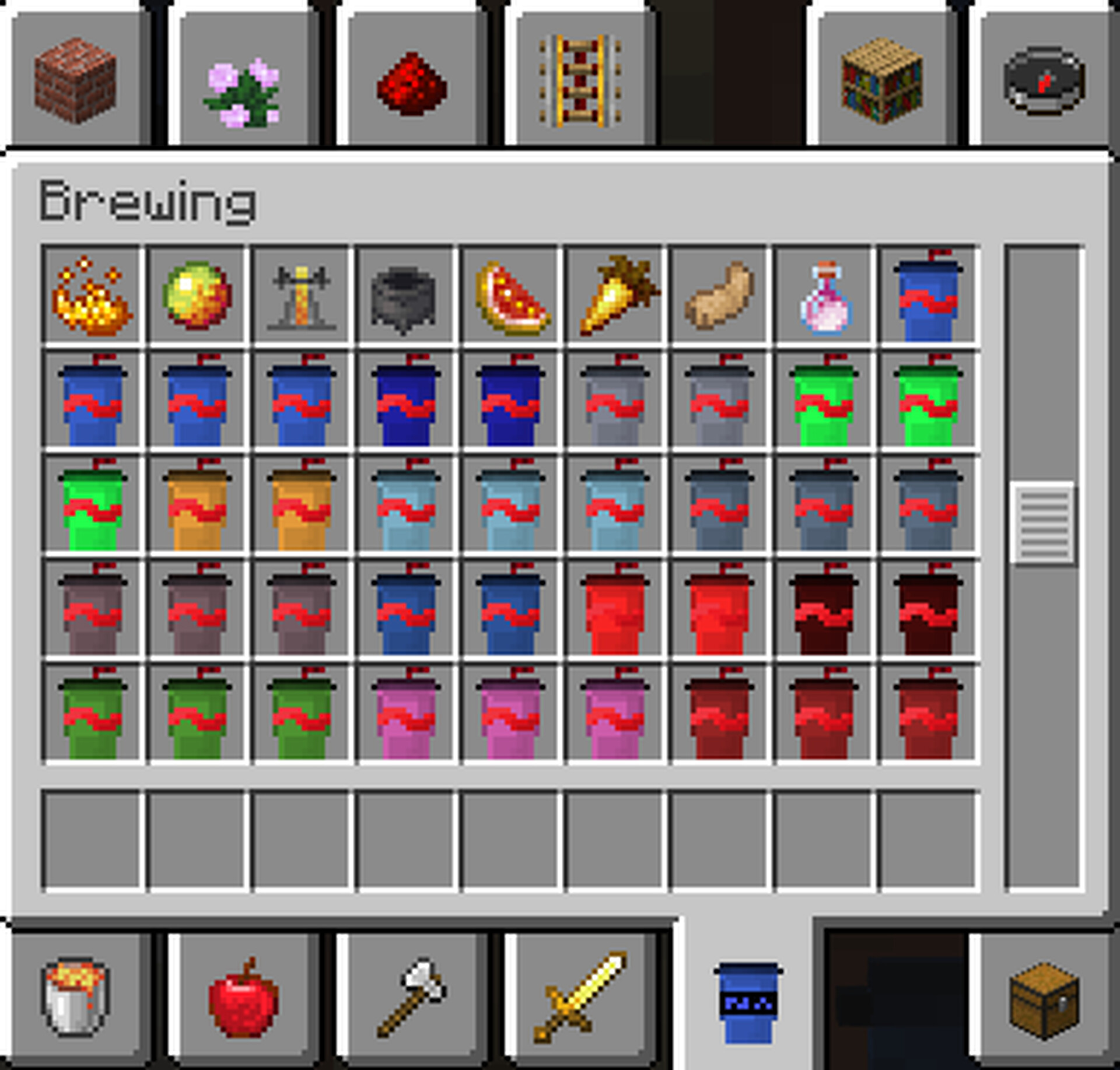 colorful cups instead of potions (1.16 texture pack)! Minecraft Texture ...