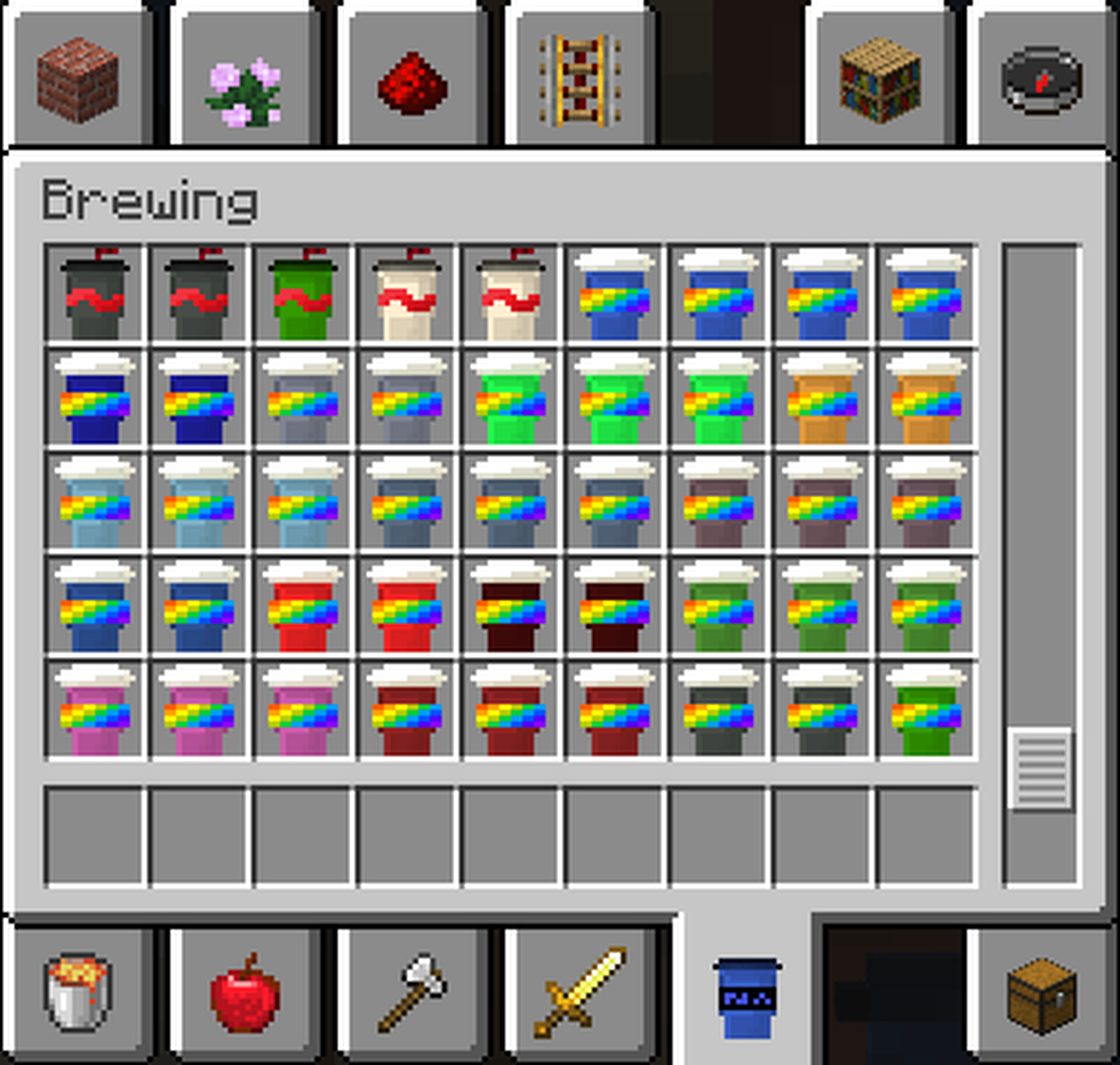 colorful cups instead of potions (1.16 texture pack)! Minecraft Texture ...