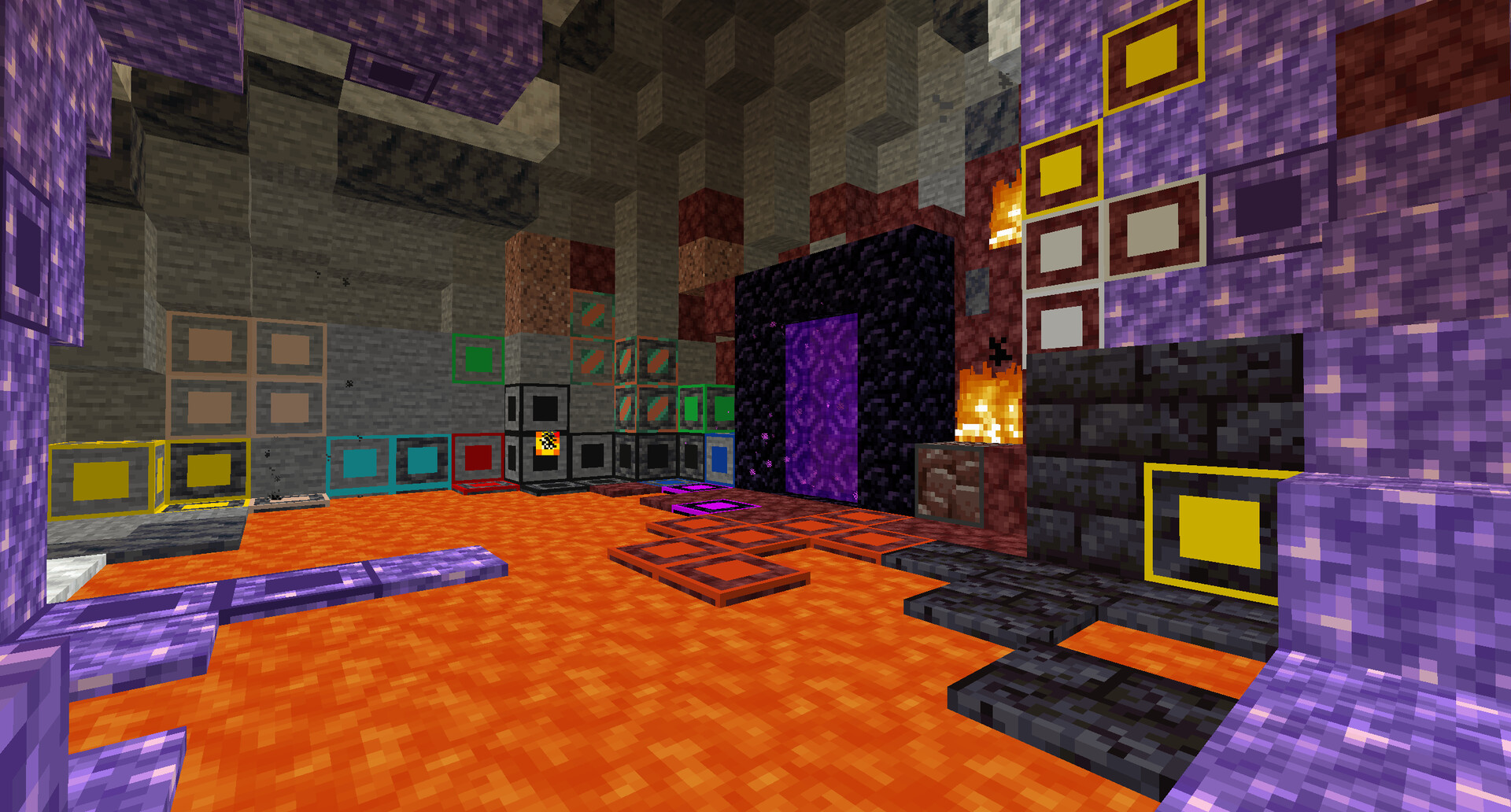 Simple Ores(and more) with borders pack Minecraft Texture Pack