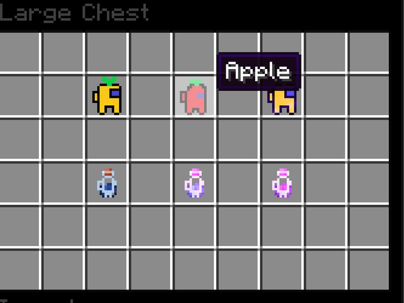 among us texture pack Minecraft Texture Pack