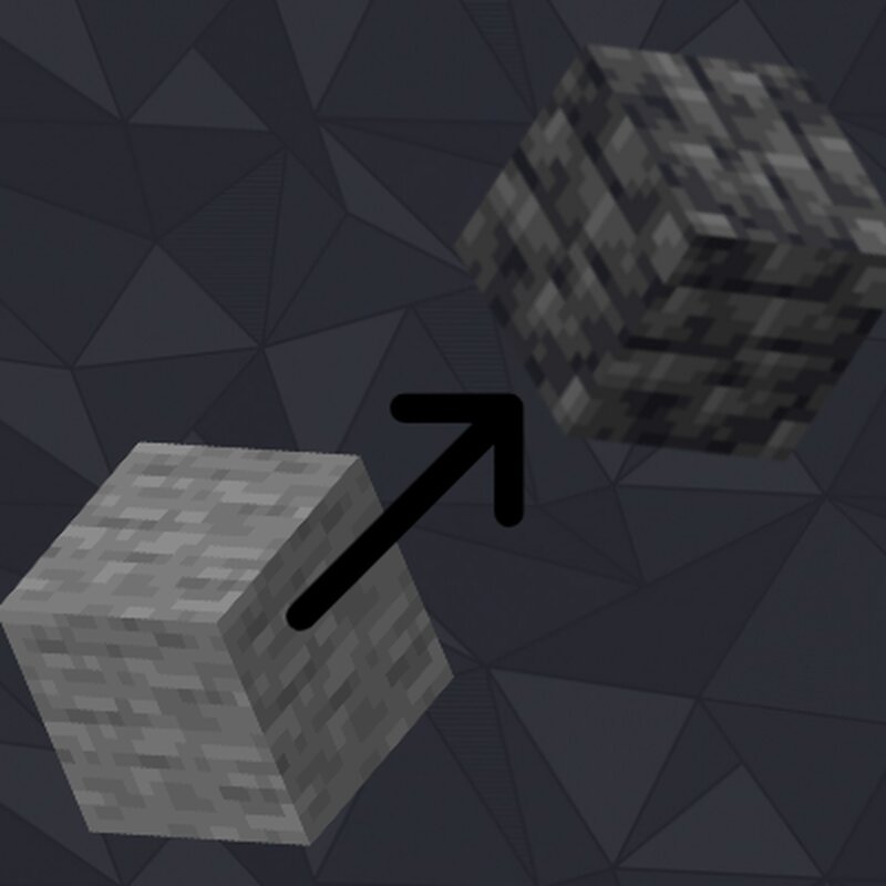 Stone into Grimstone Minecraft Texture Pack