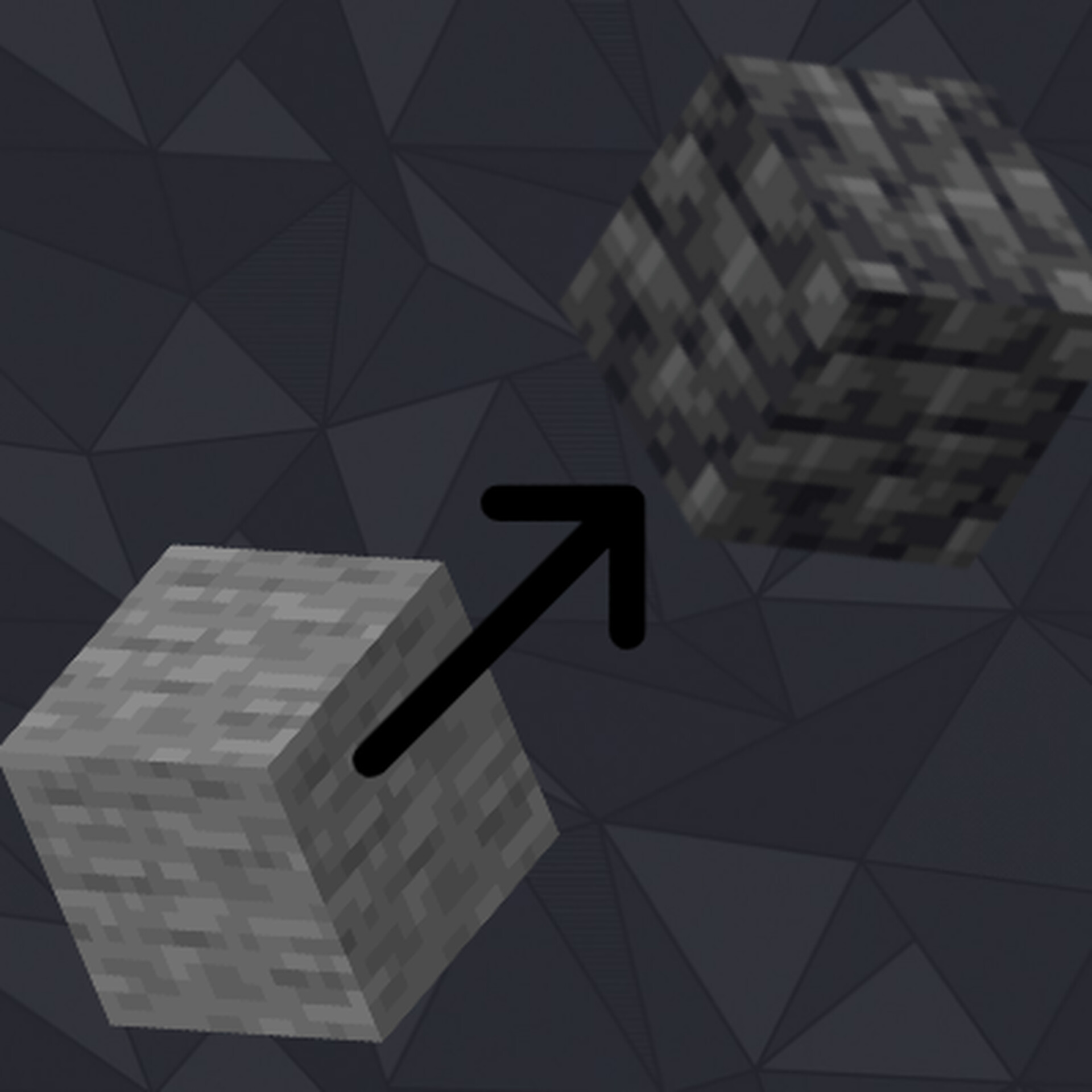 Stone into Grimstone Minecraft Texture Pack