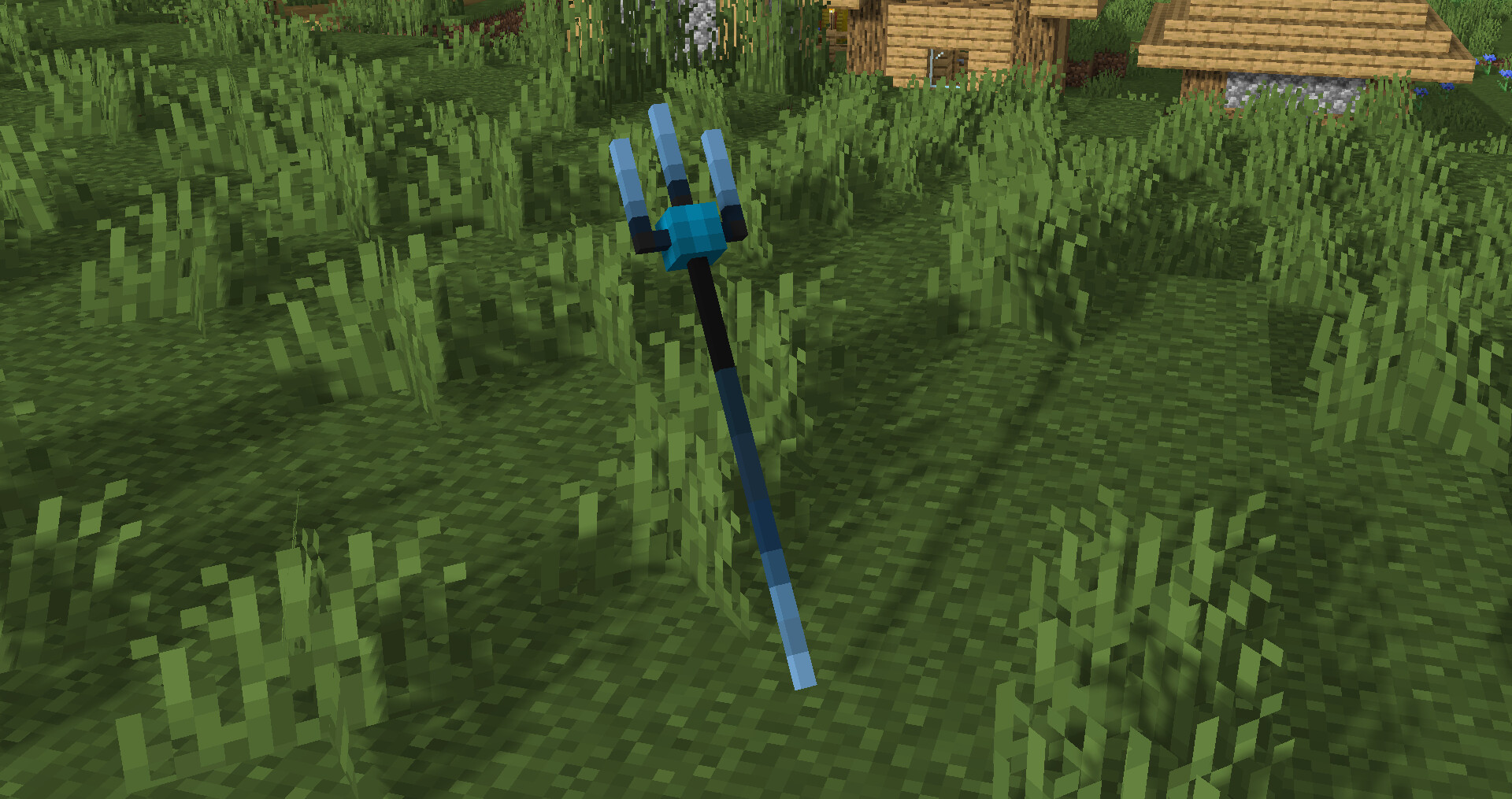 Drowned Necromancer Trident Minecraft Texture Pack