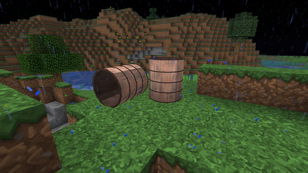 3D barrel minecraft | бочка | бак Minecraft Texture Pack