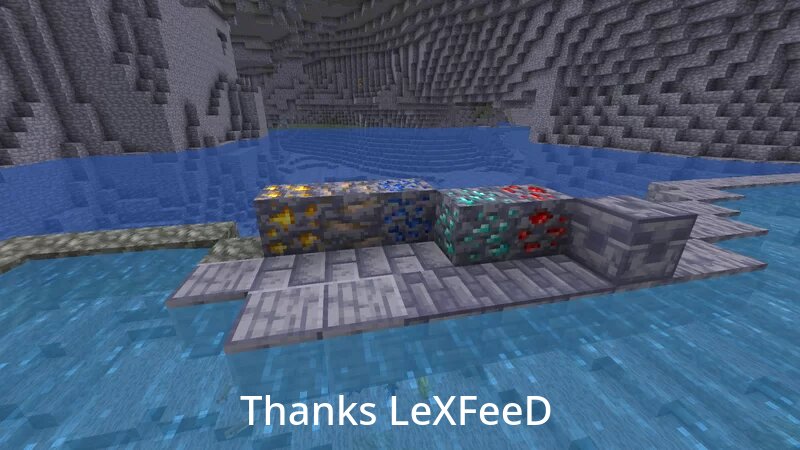 Showed in Minecon Minecraft Texture Pack