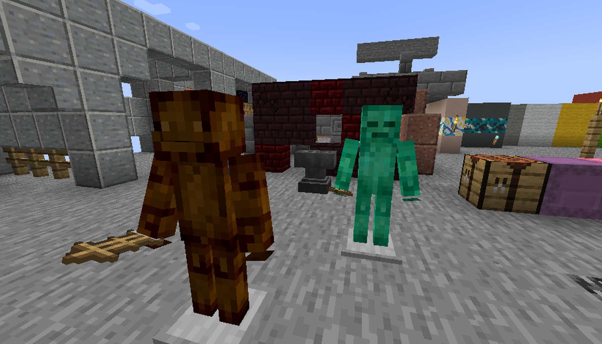 Armorstands Reimagined Minus Minecraft Texture Pack