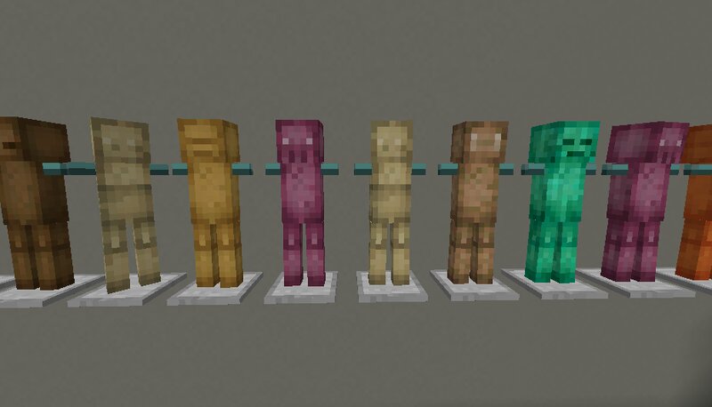 Armorstands Reimagined Minus Minecraft Texture Pack