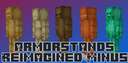 Armorstands Reimagined Minus Minecraft Texture Pack