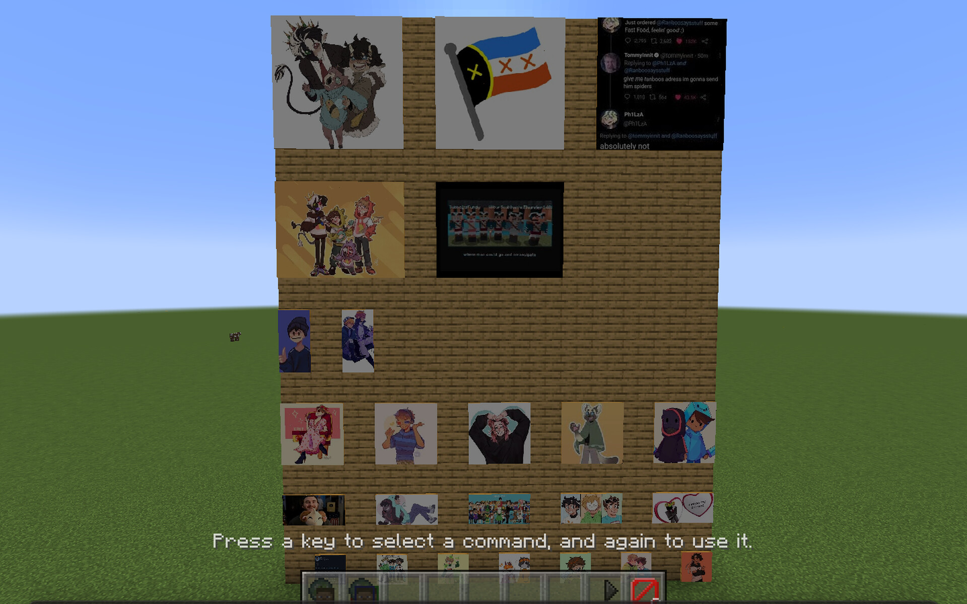 Dream smp paintings Minecraft Texture Pack