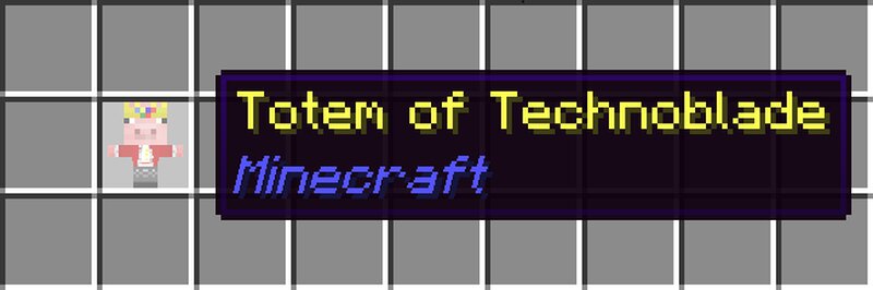 Technoblade Totem Pack Minecraft Texture Pack