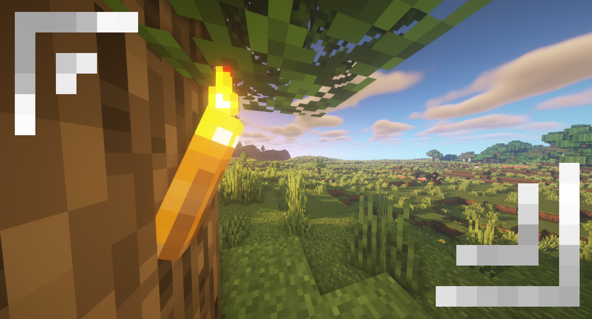 Animated Torch (ForeverVanilla) Minecraft Texture Pack