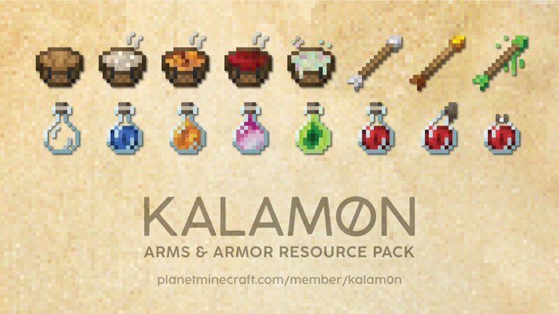 Kal's Arms & Armor Minecraft Texture Pack