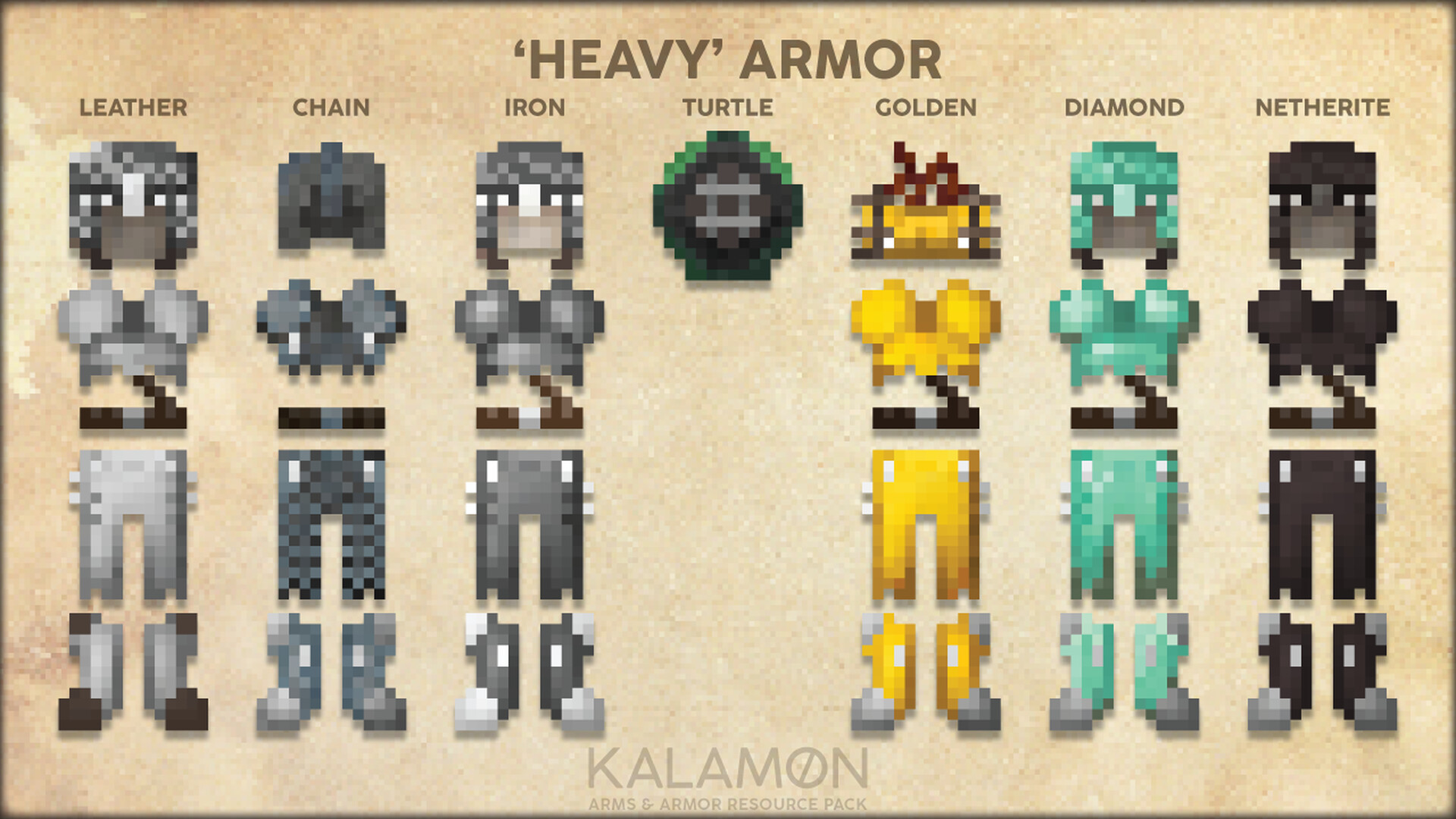 Kal's Arms & Armor Minecraft Texture Pack