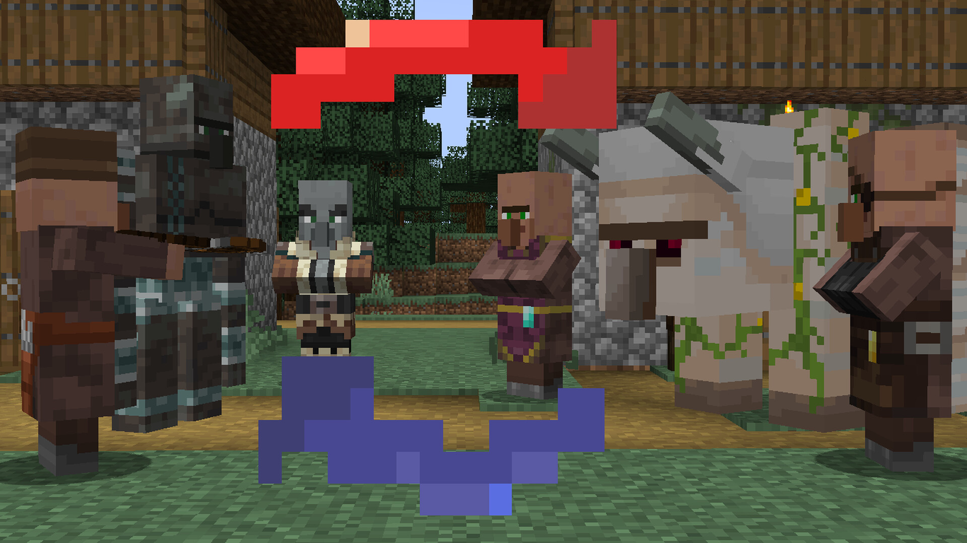 Pillagers and Villagers Swapped! Minecraft Texture Pack
