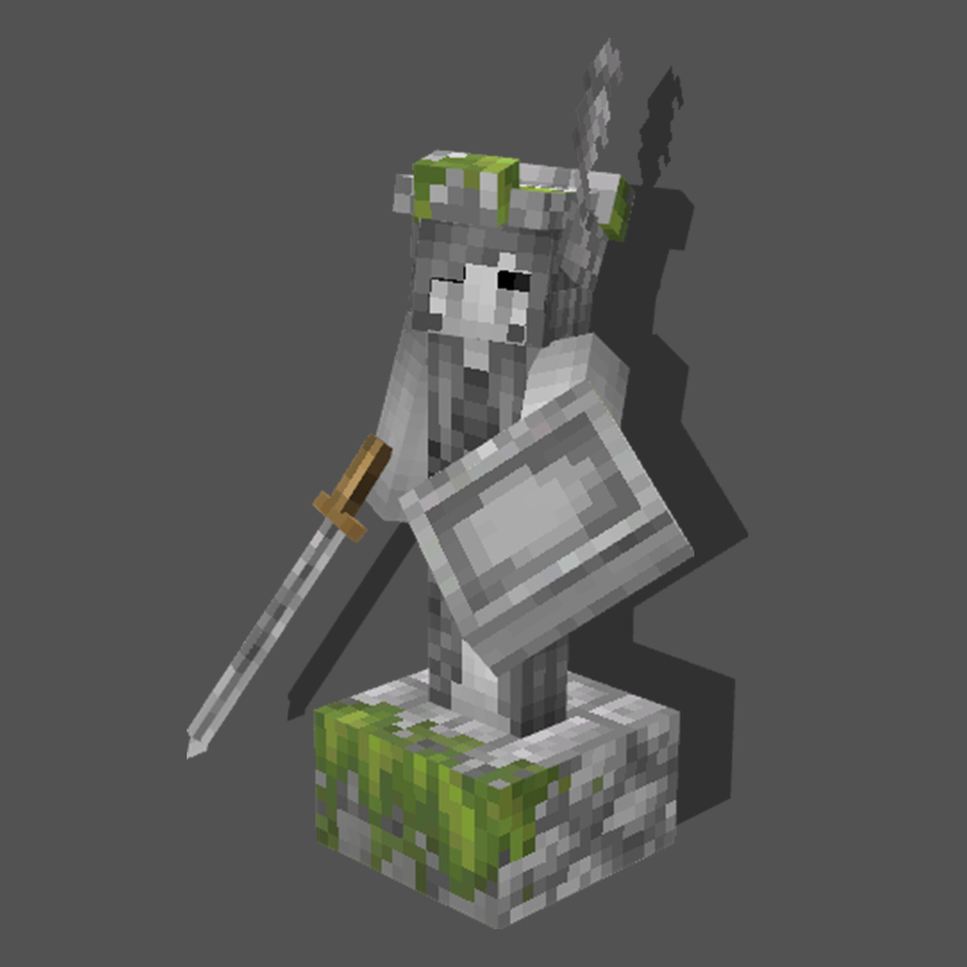 Minecraft statue of goddess Minecraft Texture Pack