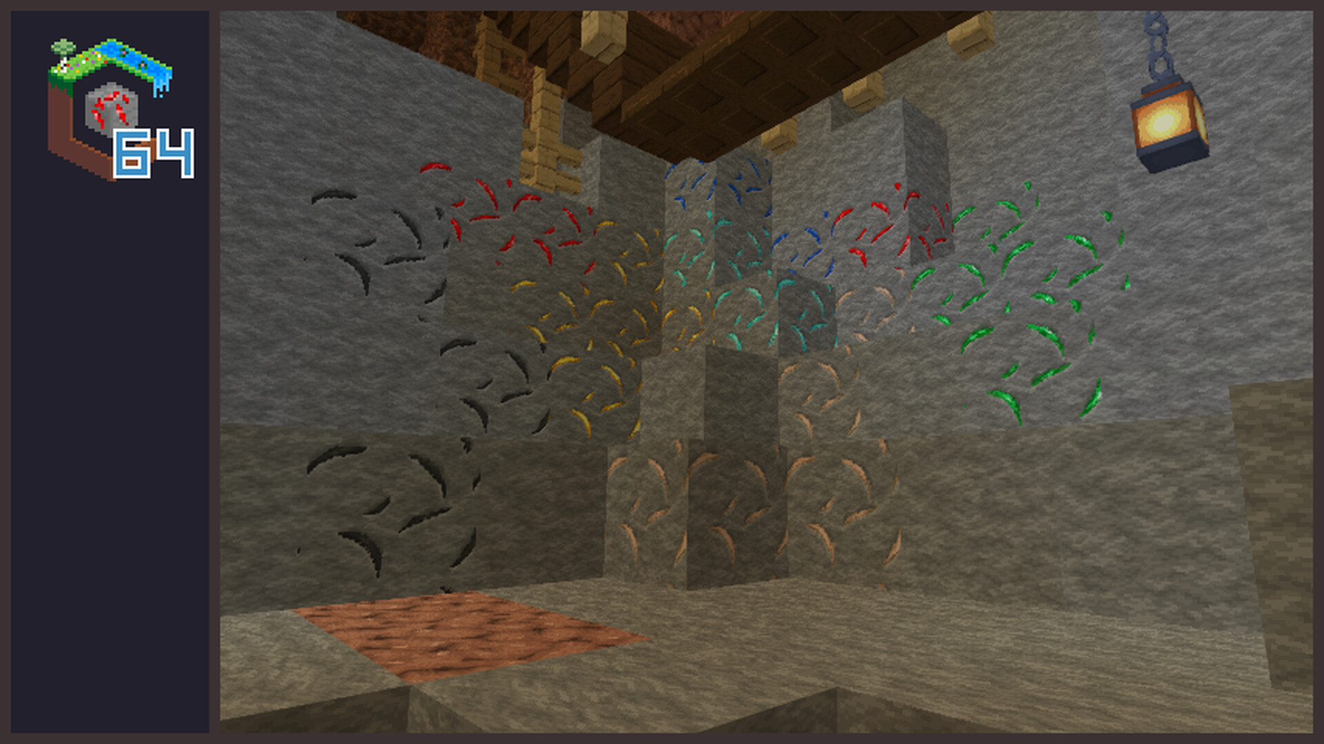 Compliance 64x - Gilded Ores Minecraft Texture Pack