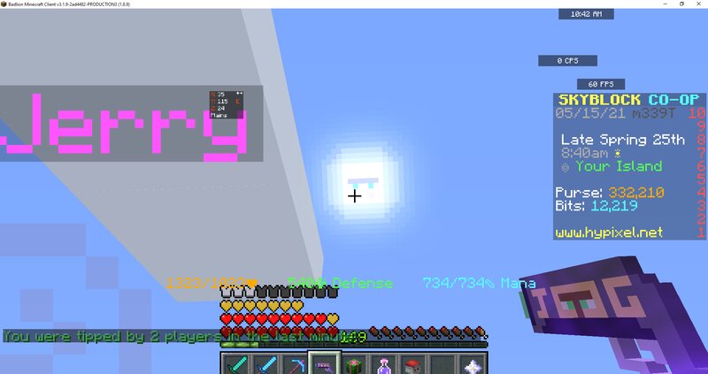 Jerry Pack (SkyBlock) Minecraft Texture Pack