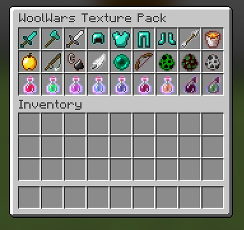 WoolWars Helper Minecraft Texture Pack
