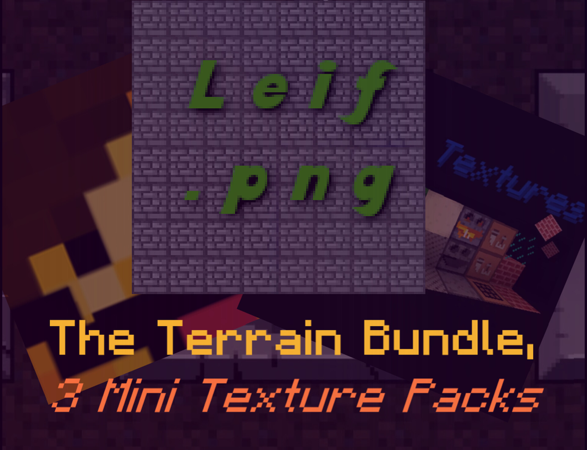 (The 10 Blocks Jam Winning Entries) The Terrain Bundle, 3 Mini Texture ...