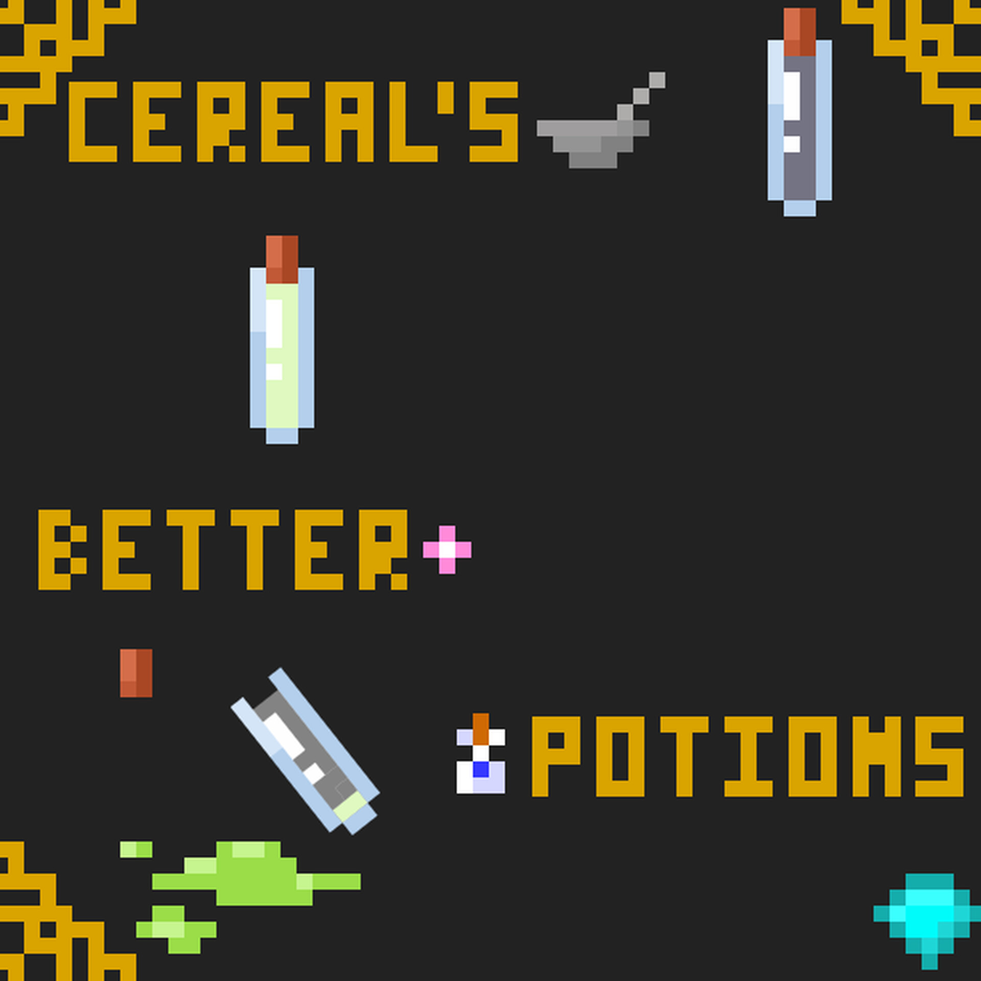 Cereals Better Potions Minecraft Texture Pack