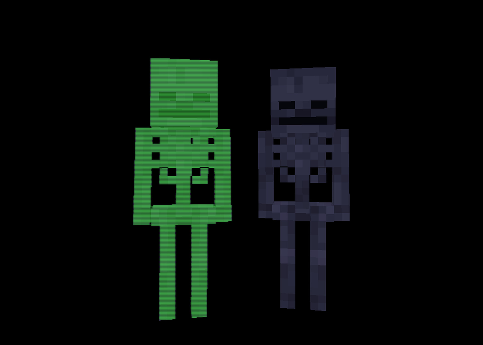 Fallout V.A.T.S. Glowing Effect Minecraft Texture Pack