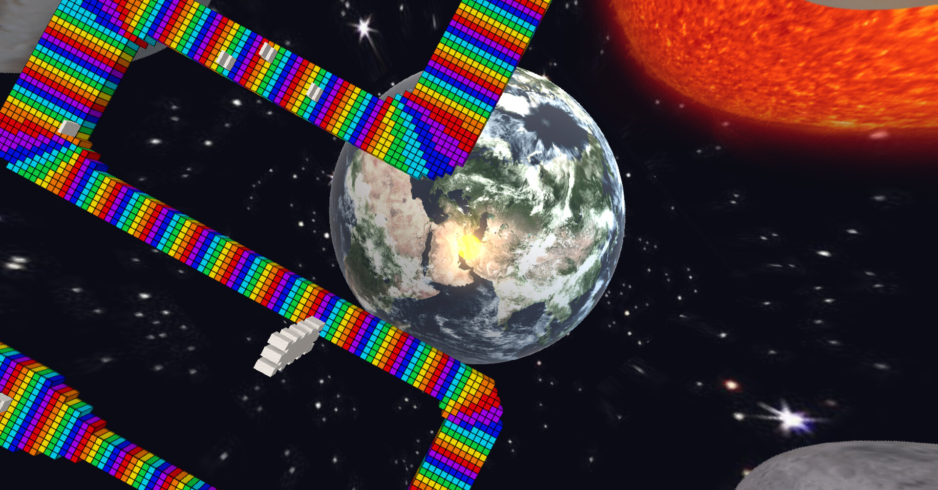 Solar System Skybox (Requires Optifine) Minecraft Texture Pack