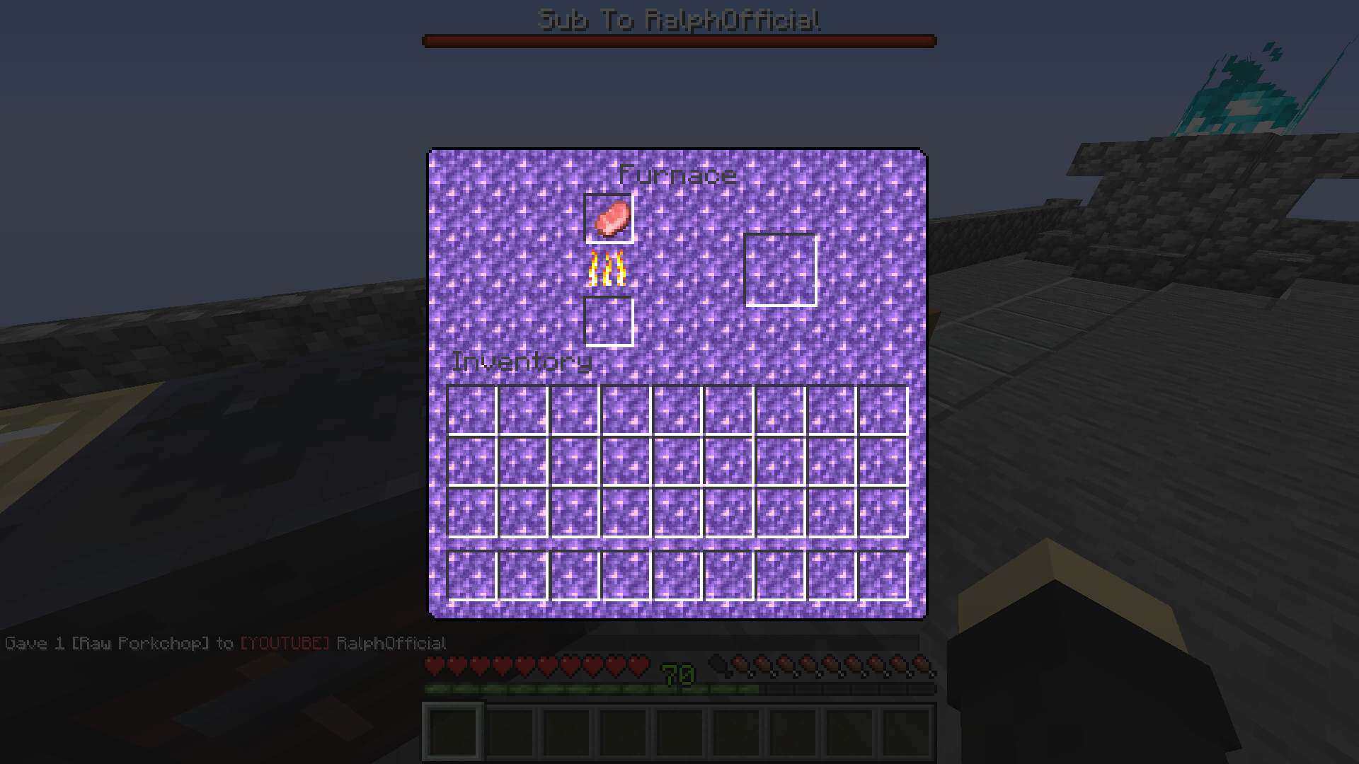 Amethyst GUI Minecraft Texture Pack