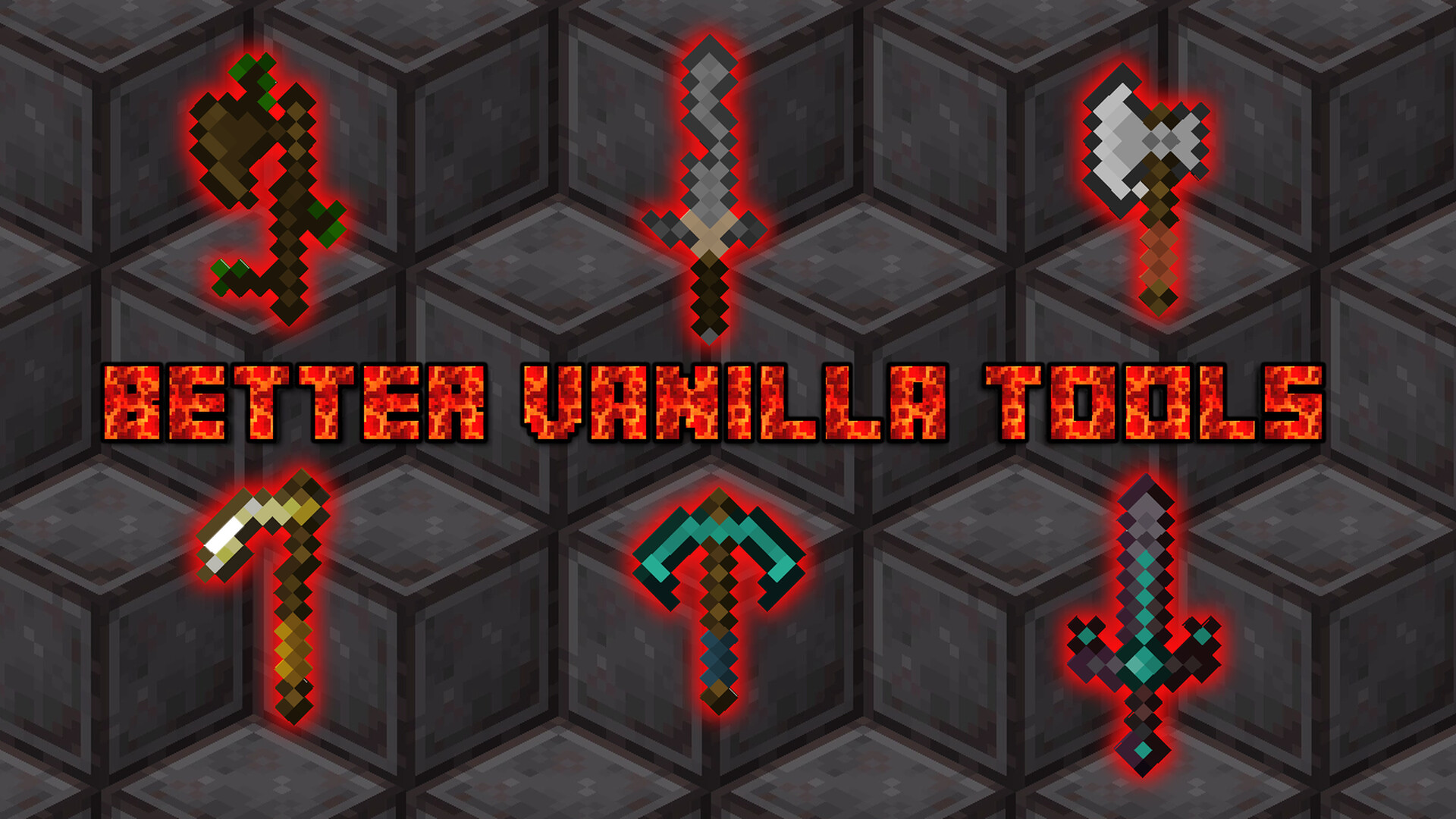 Better vanilla tools and swords | animated vanilla textures Minecraft ...